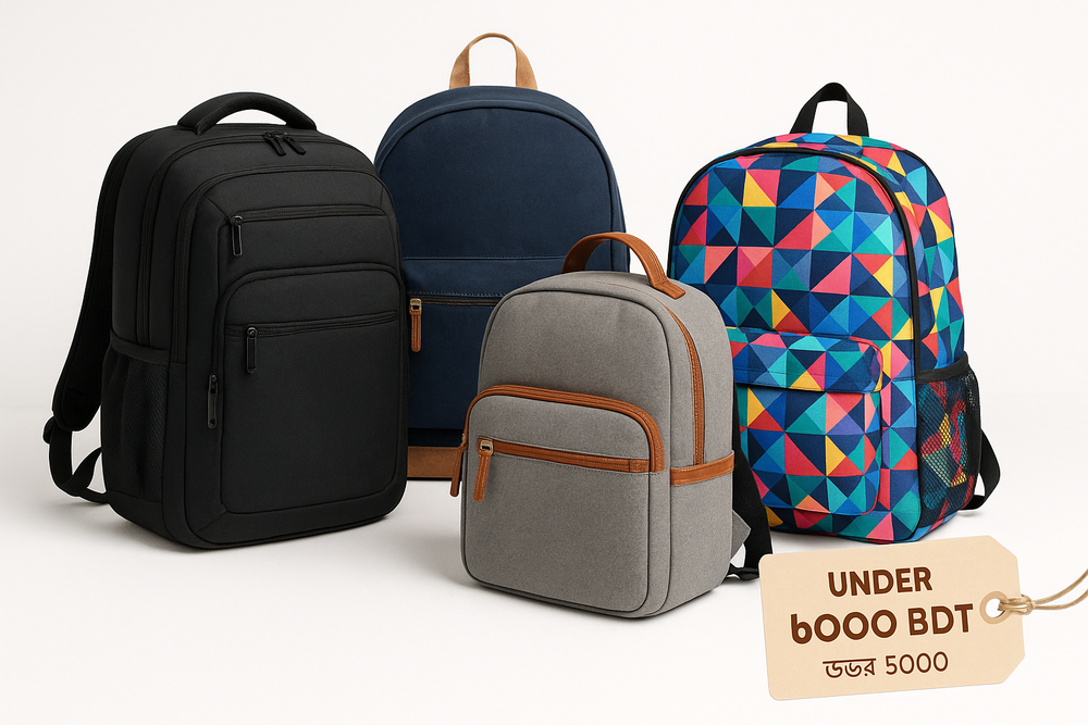 Best Stylish Backpacks Under 5000 BDT | Patchee BD