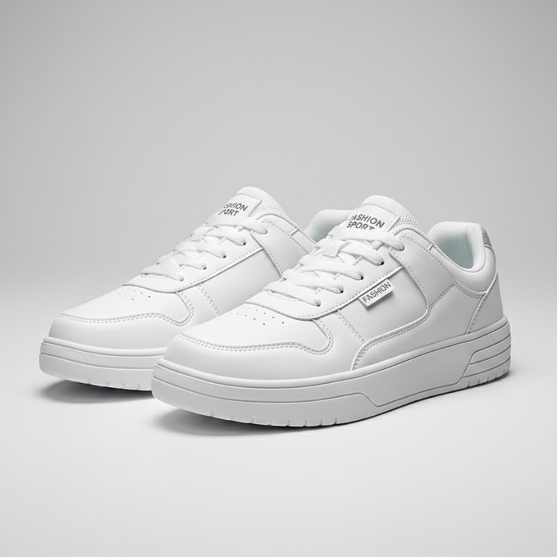 Women's Toe Solid Korean Style Sneaker